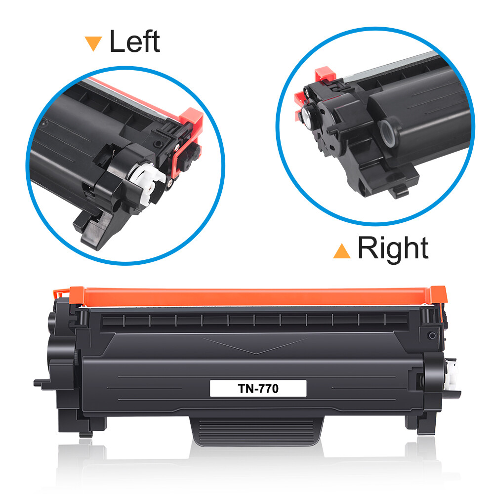 5 Pack TN 770 TN770 Toner Cartridge for Brother MFC-L2750DW HL-L2370DW ...