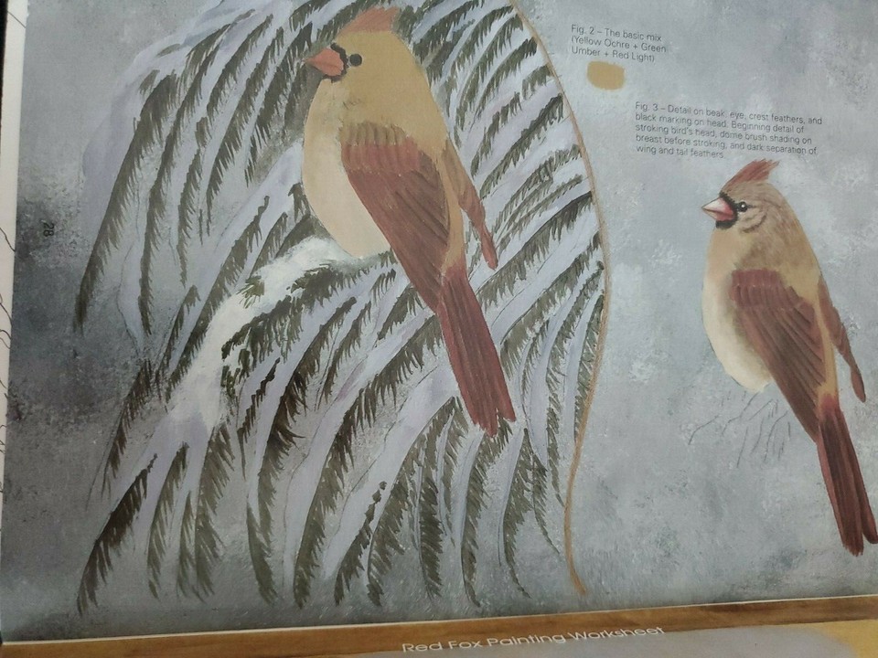 Plaid Acrylic Paint Instruction Book - A Walk In The Woods - by Mary ...