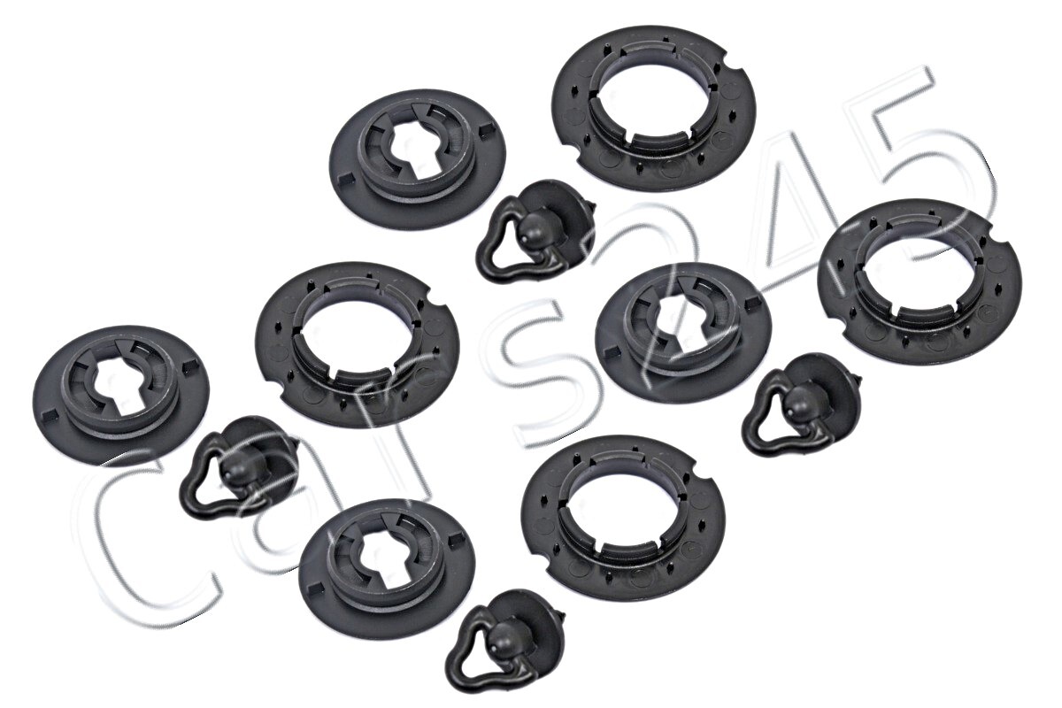 Genuine BMW E30 E36 Z3 Floor Mat Fastener Clips Carpet Clamps x4 KIT ...