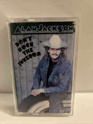 Alan Jackson "Don't Rock The Jukebox" Cassette Tape 1991 Arista Records ...
