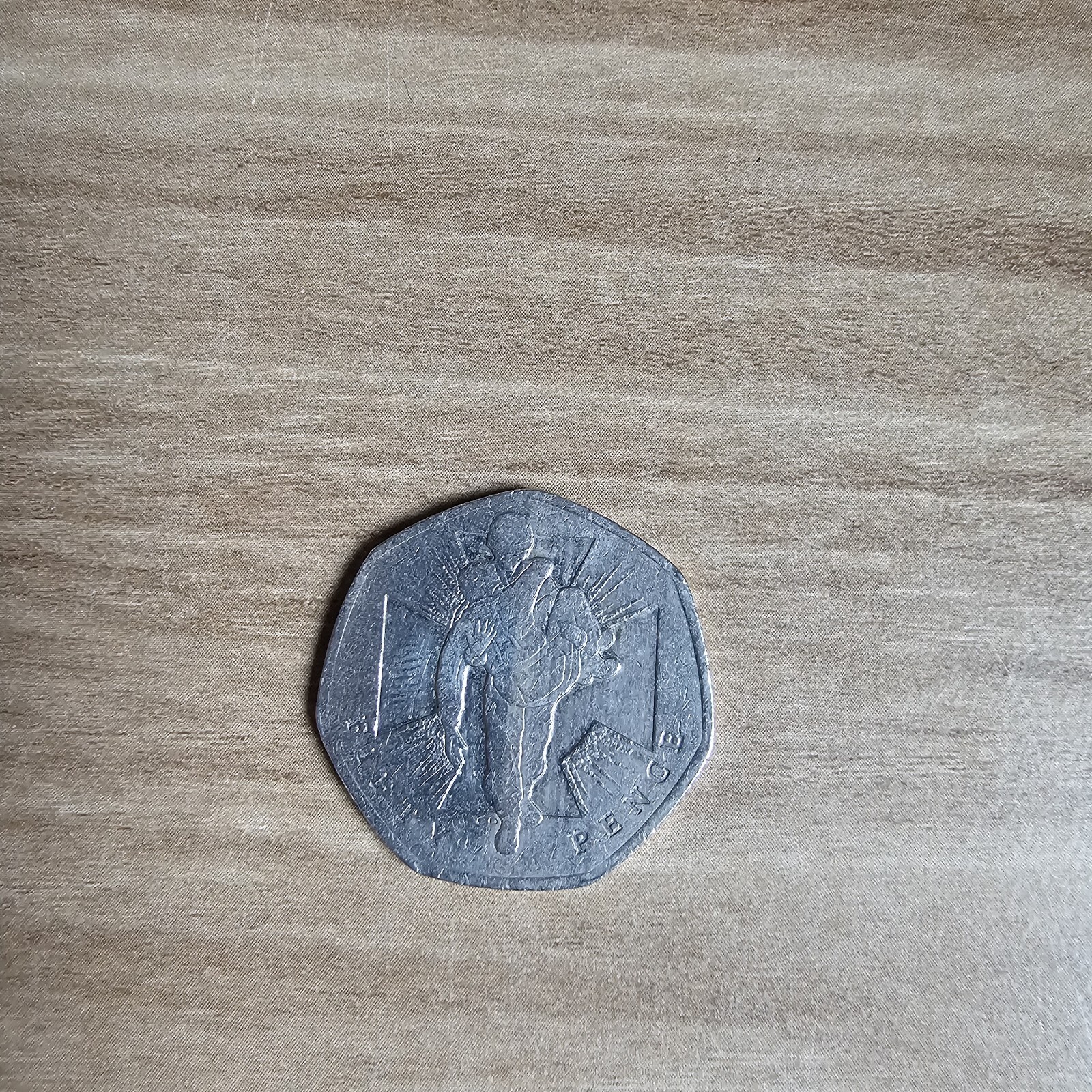 RARE Fifty Pence 50p Commemorative World War 2 ll Coin 2006 wounded ...