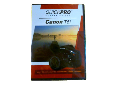 QuickPro DVD: Canon T6i Instructional Camera Guide - 99 | eBay