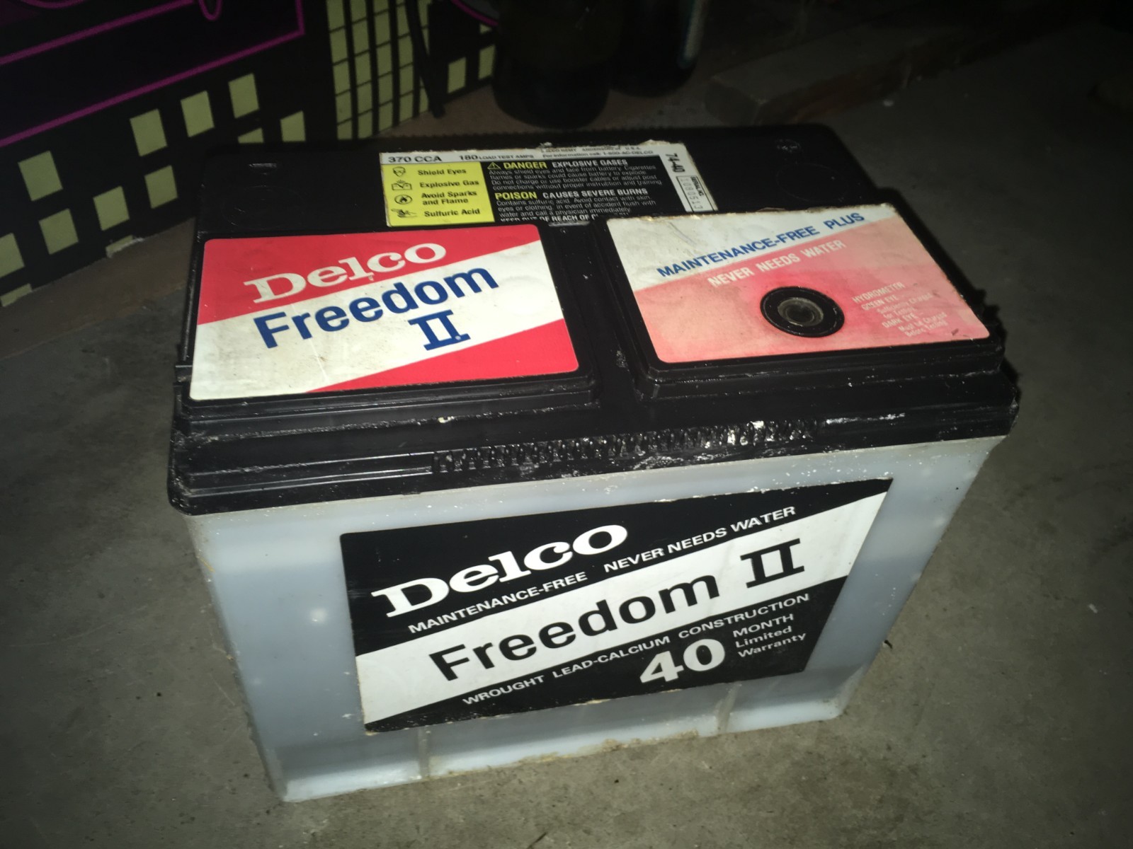 ORIGINAL DELCO FREEDOM II 74-40 BATTERY Corvette Camaro Firebird | eBay