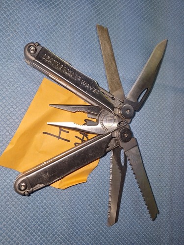 1 Leatherman Wave Multi Tool FISHING Camping LOC WAVE4 | eBay