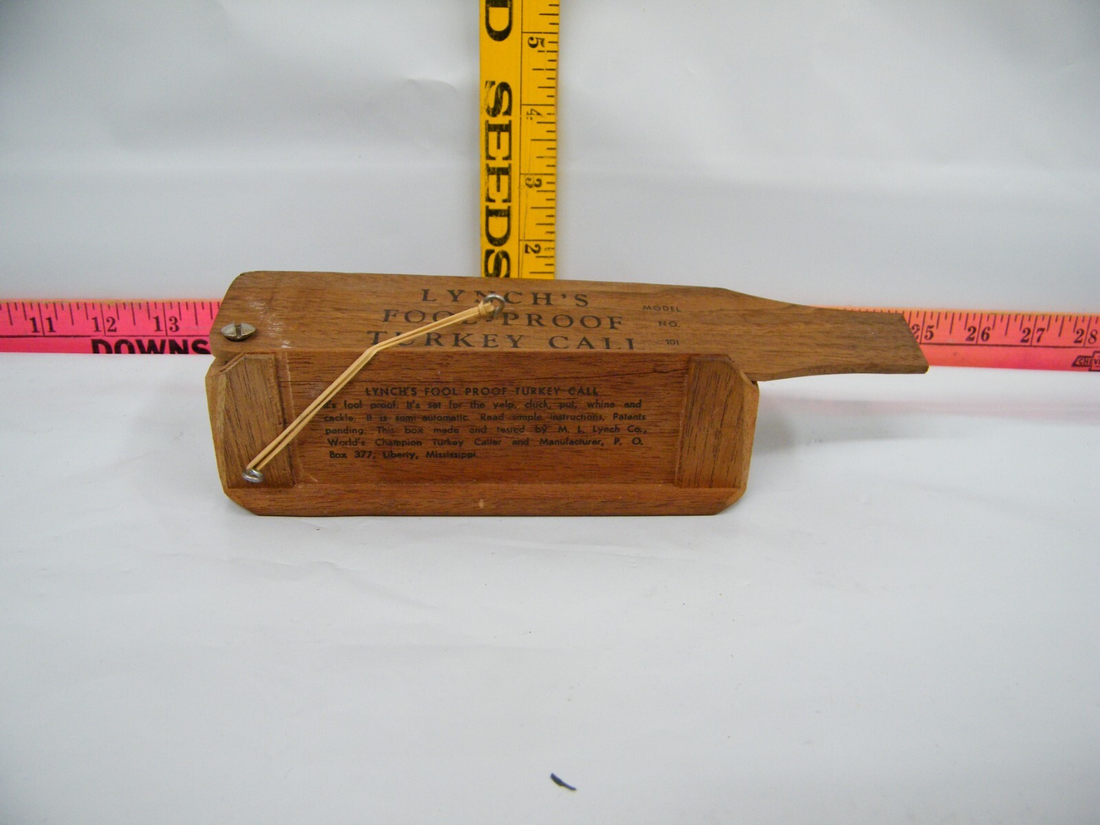 Vintage Lynch's Fool Proof Model #101 Turkey Call | eBay