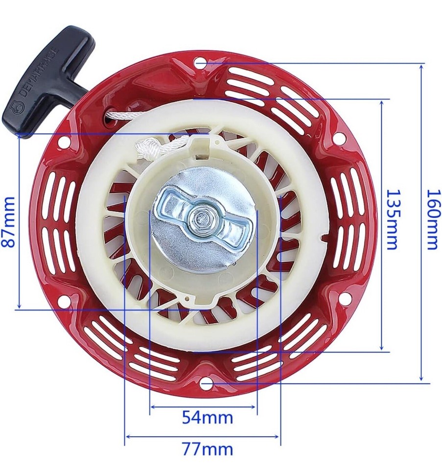Pull Recoil Starter for Honda GX160 GX200 Predator 168F 170F 5.5 6.5 7. ...
