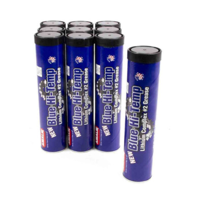 Blue Hi-Temp Grease #2 10 x 14oz Tubes | eBay