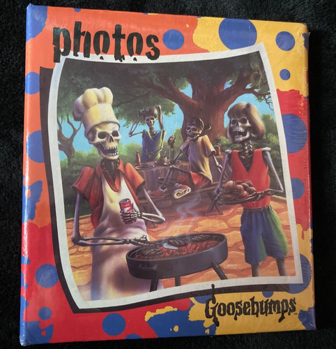 GOOSEBUMPS PHOTO ALBUM SAY CHEESE AND DIE NEW SEALED RARE HORROR ...