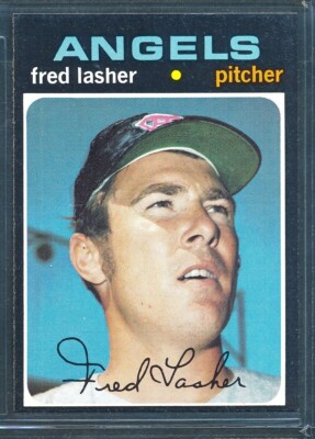 1971 Topps #707: FRED LASHER "High # Short Print SP" ~ EX-MT to NM | eBay