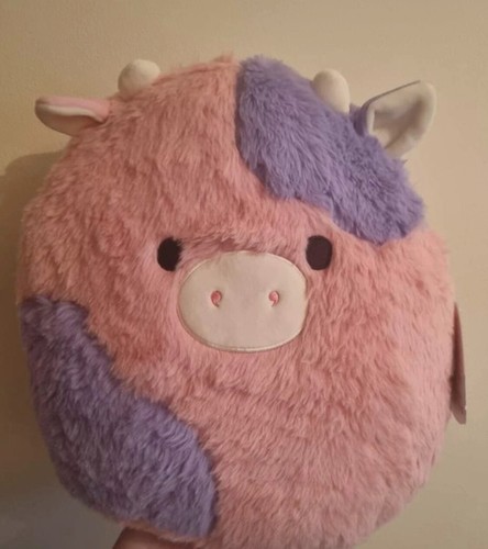 BNWT Cow Squishmallow Patty the Cow Soft Toy 12”|30cm Fuzzamallow | eBay UK