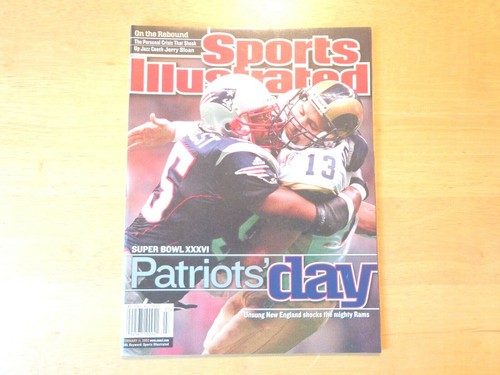 Sports Illustrated February 11 2002 PATRIOTS' DAY Super Bowl UNREAD NO ...