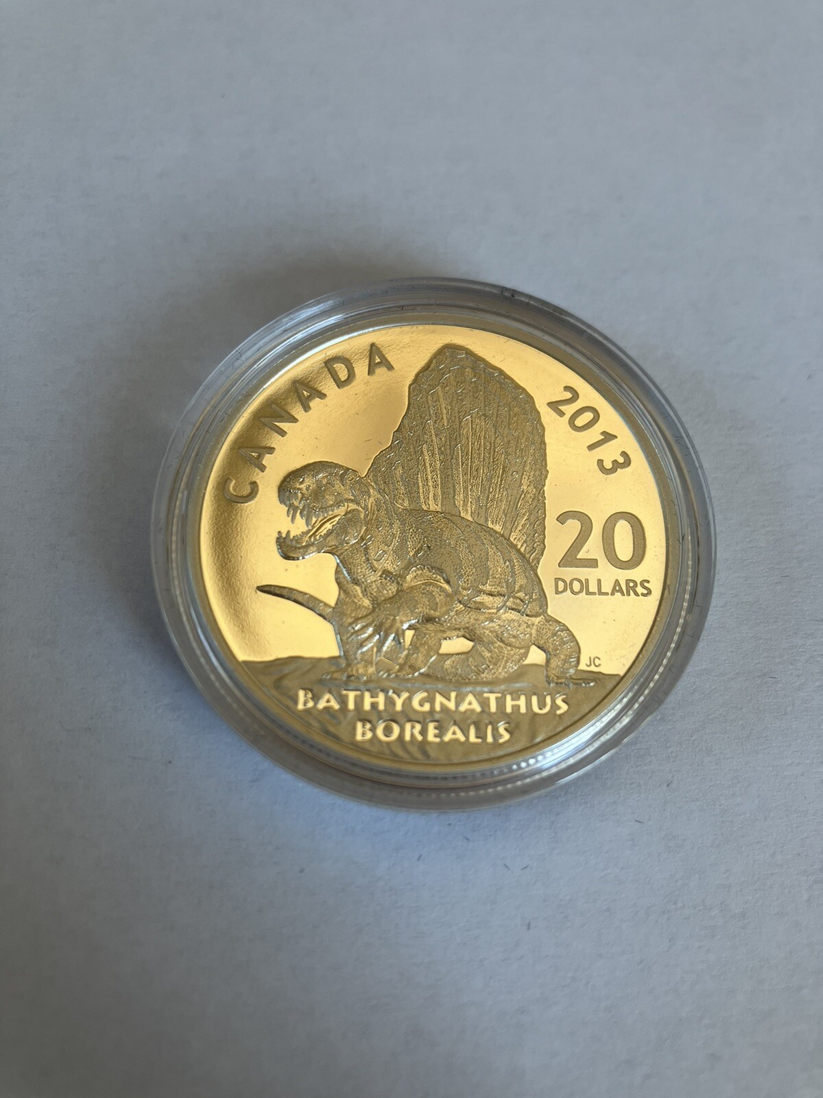 Lot Of 2 2013 $20 Canada Silver Coins - Wolf And Bathygnathus Borealis ...