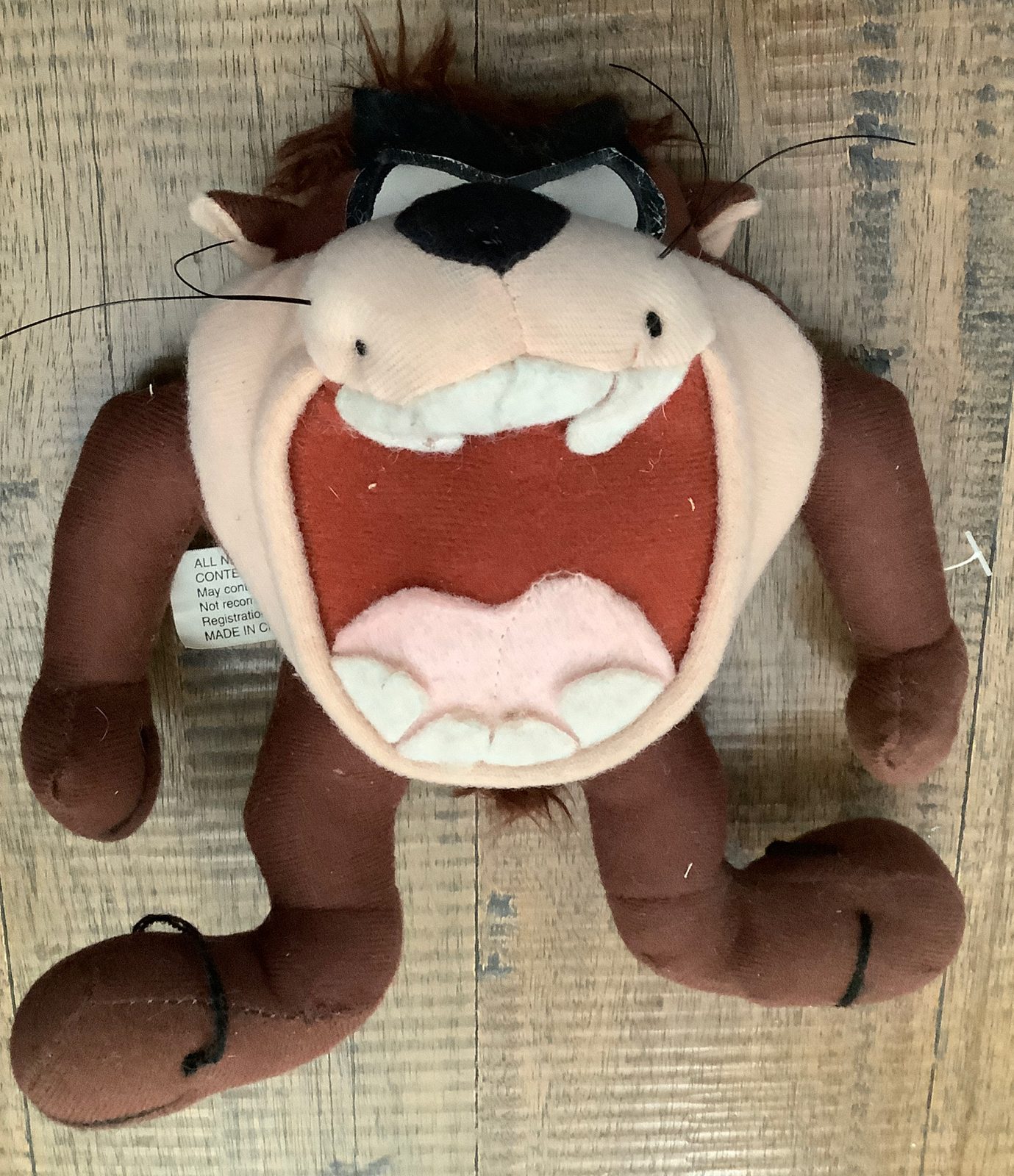 Looney Tunes Taz Tasmanian Devil Stuffed Animal Plush Doll 1997 ACE ...