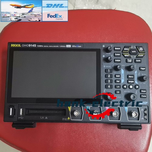 RIGOL DHO914S 125MHz 4-Channel 12Bit 1.25GSa/s Portable Digital Oscilloscope | eBay