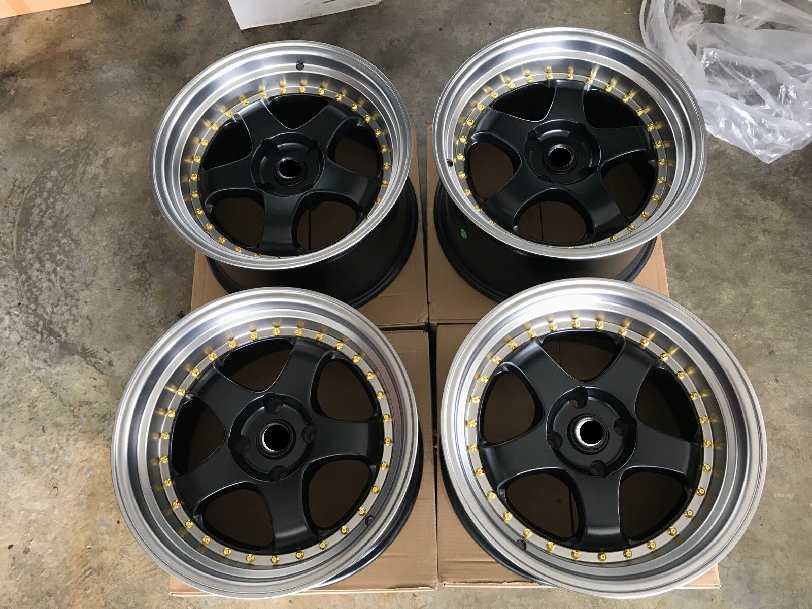 For 180sx DC2 240sx S30 Silvia S130 JDM 17" Classic 5 Spoke Style ...