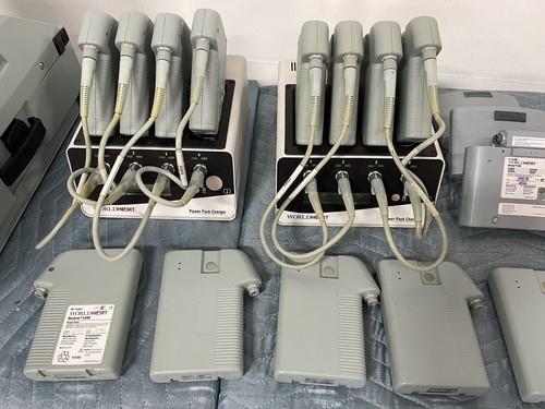 *LOT* Worldheart Novacor LVAS Monitor Power Pack Charger Compact Test ...