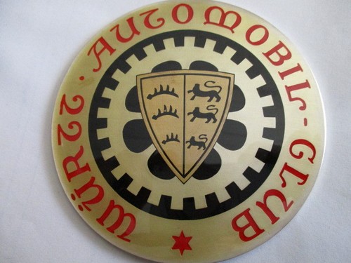 Württembergischer Automobil Club Oldtimer Abzeichen Kühler Zeichen ...