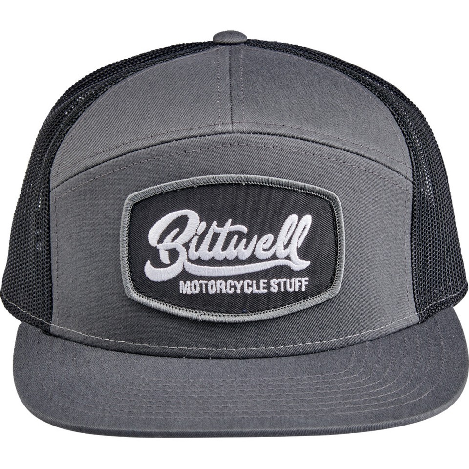 BILTWELL Ridgecrest Snapback Hats OSFM Black/Gray 8002-2044-00 | eBay