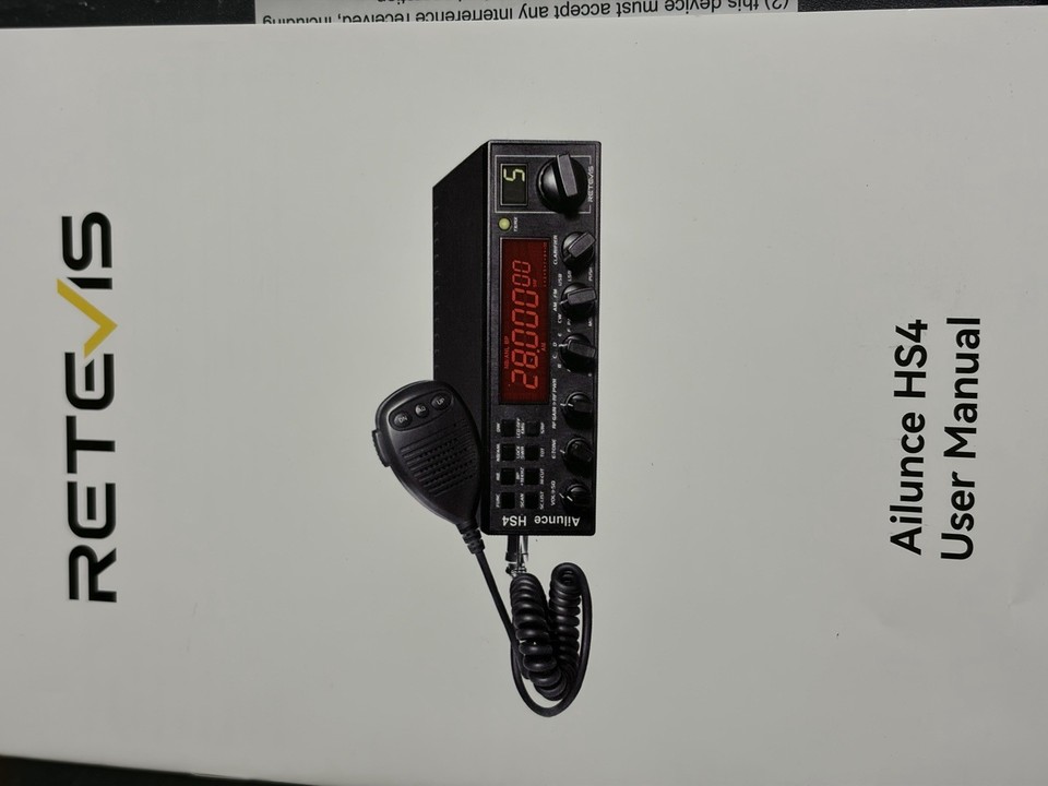 Retevis Ailunce HS4 10 Meter SSB Ham Radio AM/FM/PA/USB/LSB/CW Mobile ...