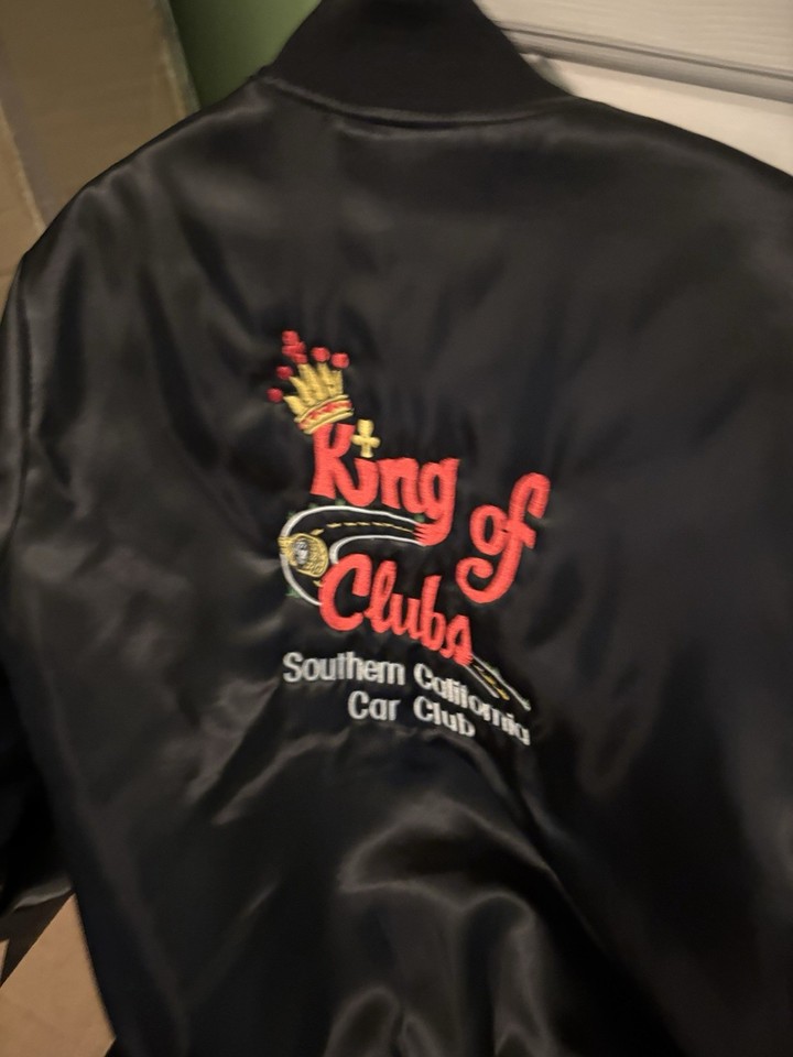 Vintage Southern California Car Club King of Clubs Jacket Richard Union ...