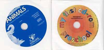 ThemeWeavers Animals and DK My First Cd Rom Preschool Pc New XP Kids ...