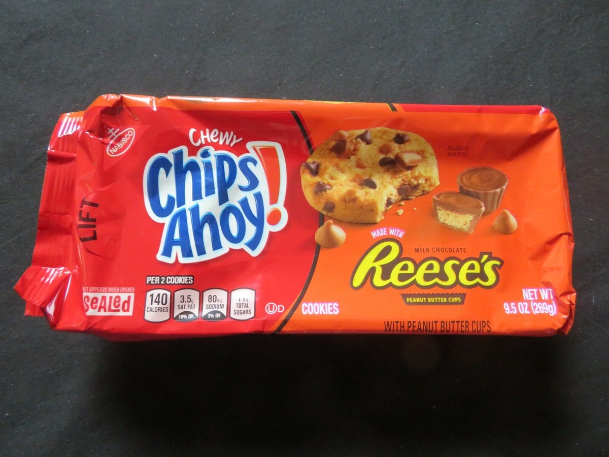 Chips Ahoy Chewy Reeses Chips Ahoy! Chewy Chocolate Chip Cookies With