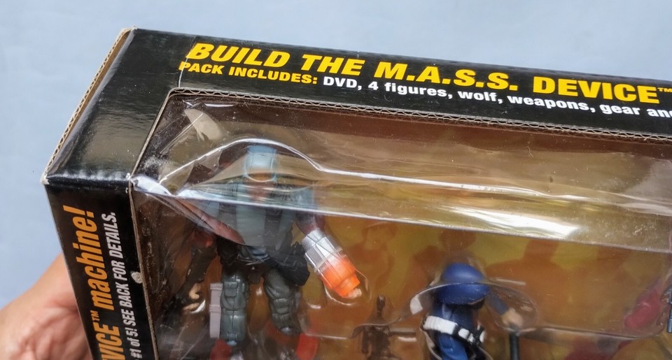 G.I. Joe 25th DVD BATTLE MASS Device Sets 1 2 3 4 5 NEW MIB HASBRO ...