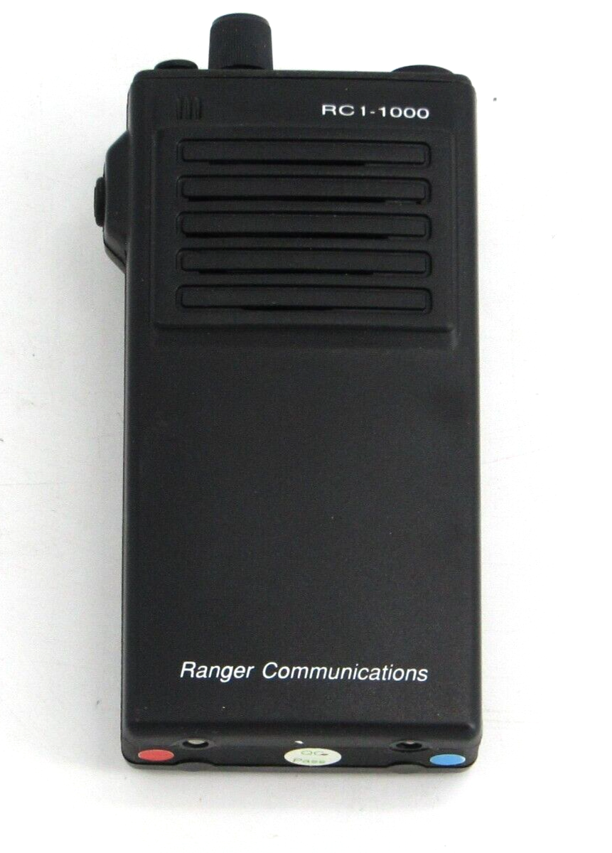 Ranger RCI 1000 VHF Handheld Radio Scanner Squelching w/ Antenna ...