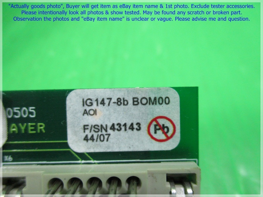 IPG Laser controller board as photo, PCB from IPG YLP-0.8-90, untested ...
