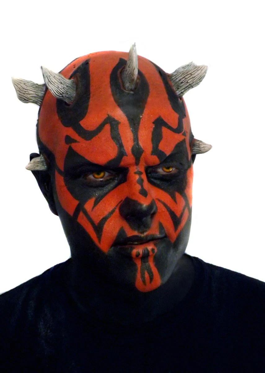 Darth Maul Face Paint Template