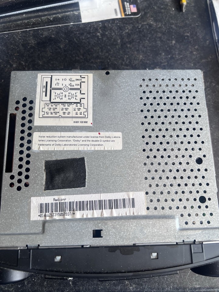 VW Volkswagen Beetle MK2 1998-2004 Radio Tape Player Head Unit (WITH ...