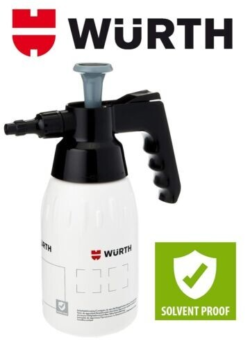 Wurth Brake Cleaner Pump 1 Litre Bottle Adjustable Dispenser Solvent ...