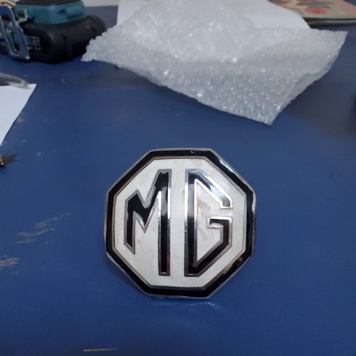 Radiator Badge MG TF ZA Classic/Vintage MG MGA Car Grille Octagon ...