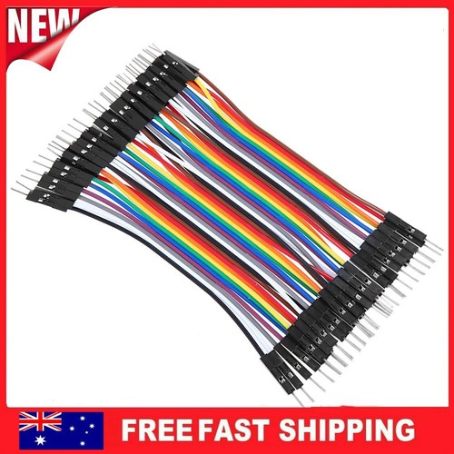 Jump Wire Male to Male 10cm Plastic Line Cable 2.54mm Electronic ...