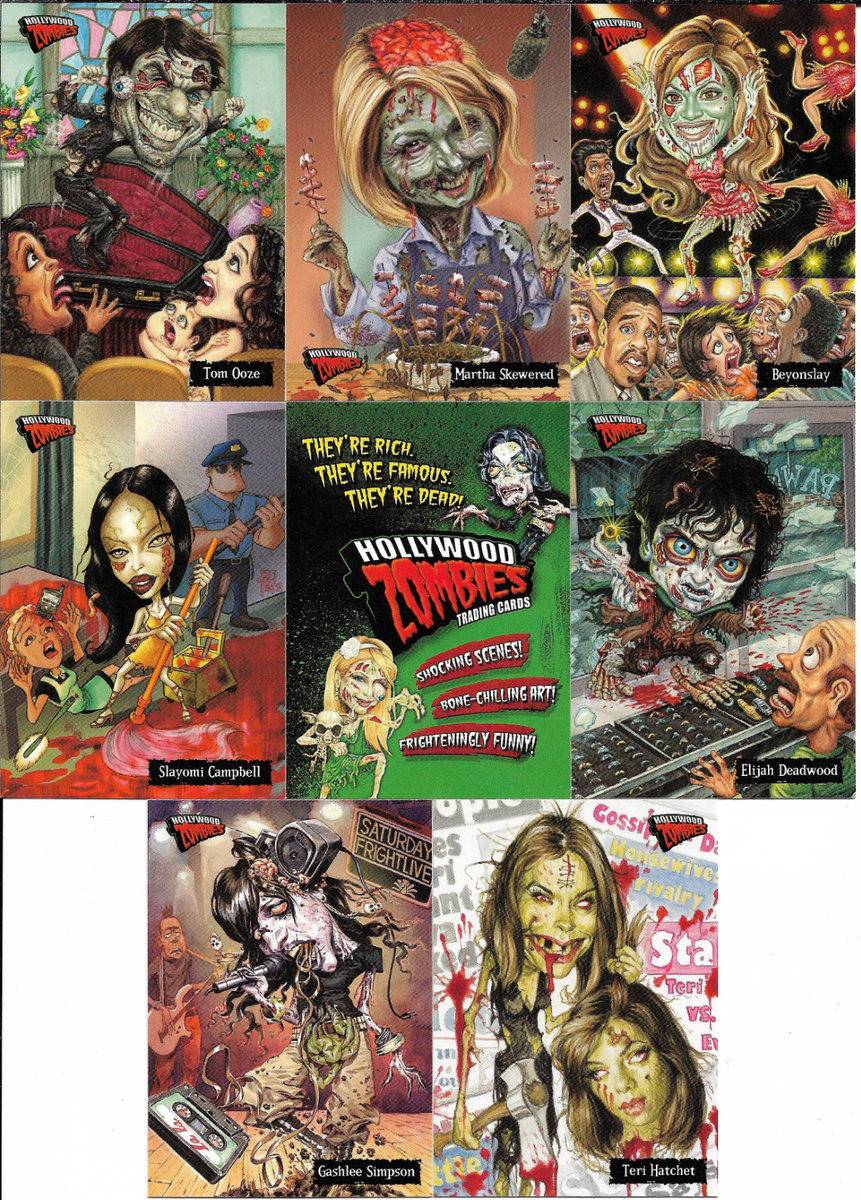 2007 Topps Hollywood Zombies 8 Card Lot with Tom Ooze NM | eBay 2007 Topps Hollywood Zombies 8 Card Lot with Tom Ooze NM | eBay