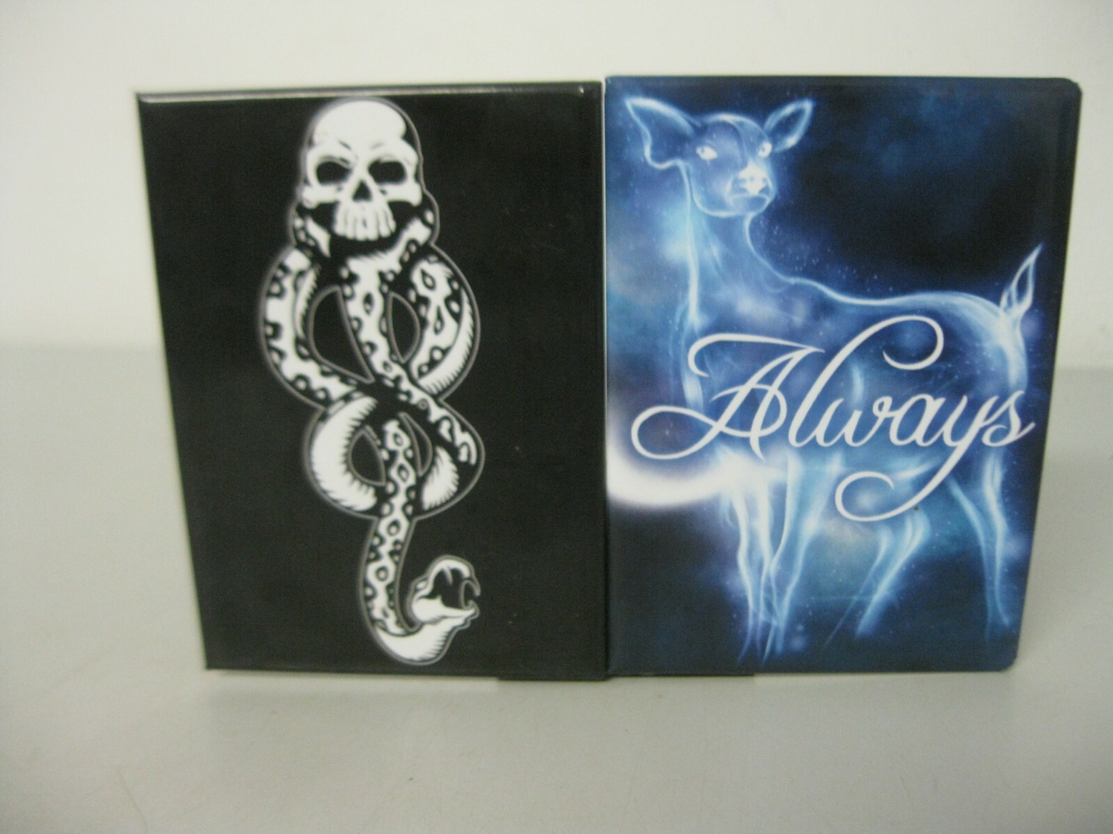HARRY POTTER Lord Voldemort Snake Logo & Patronus Always Deer Magnets ...