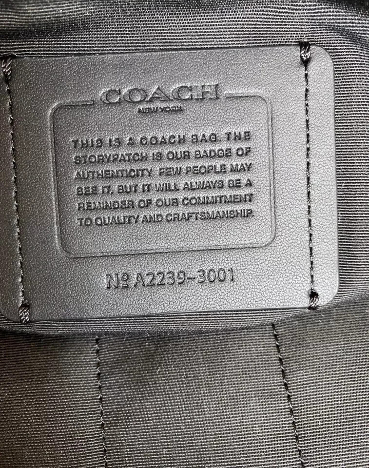 NWT coach West Backpack In Signature Canvas 3001/2736 Value $550 | eBay