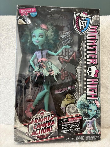 Monster High Doll Honey Swamp Frights Camera Action NIB Mattel From ...