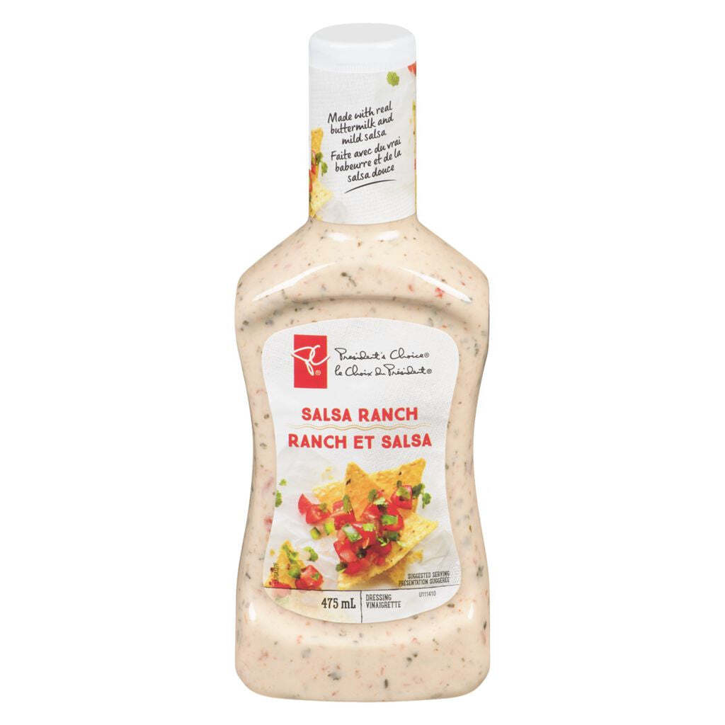 PC Salsa Ranch Salad Dressing 475ml/16 oz {Imported from Canada} | eBay