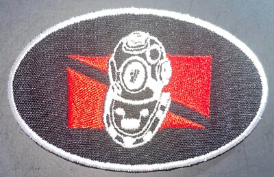 PADI Professional Association of Diving Instructors Helmet Flag Patch ...