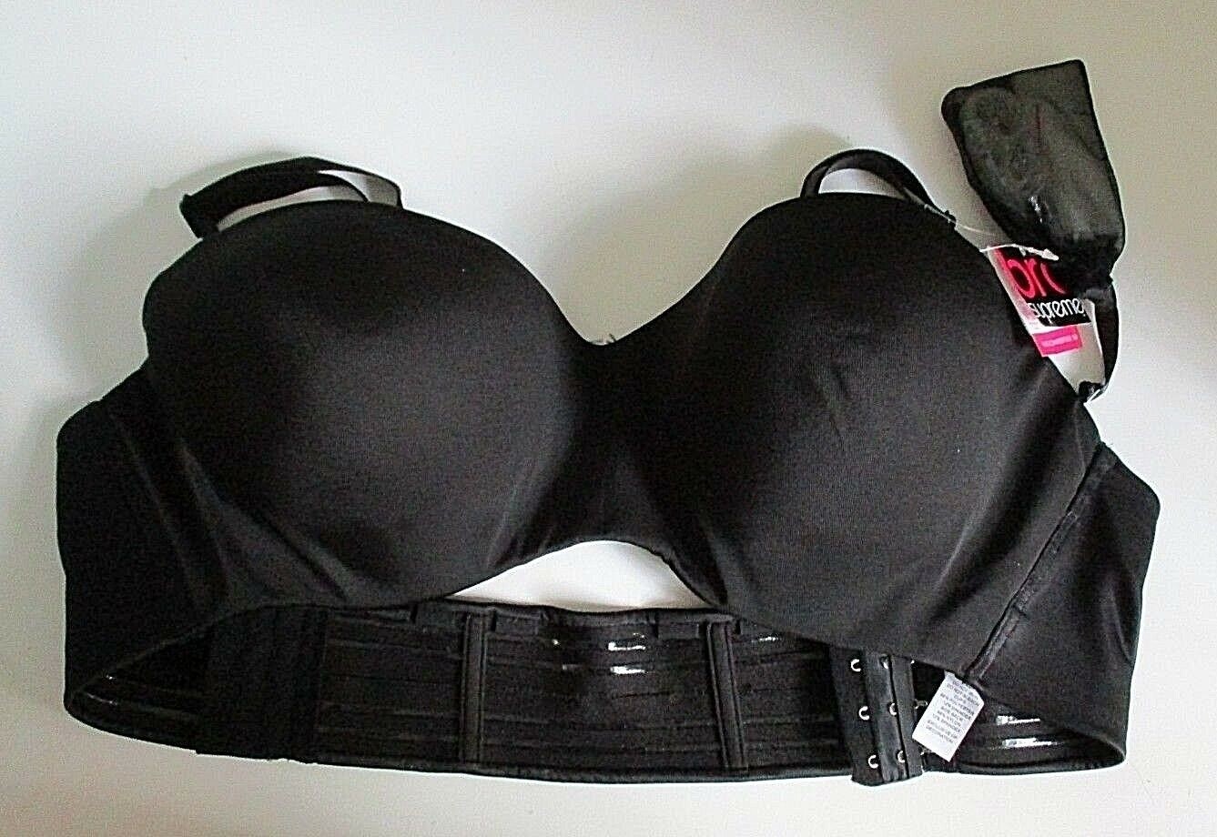843B2 Bra Supreme 641 Multi-Convertible Bra 46C Black | eBay