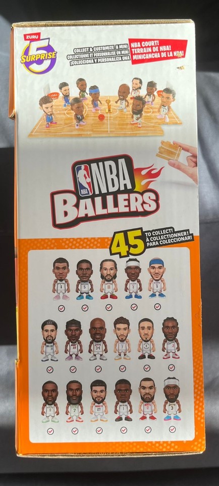 ZURU NBA Ballers Series 2 - Pack with 4 surprise collectible figures ...