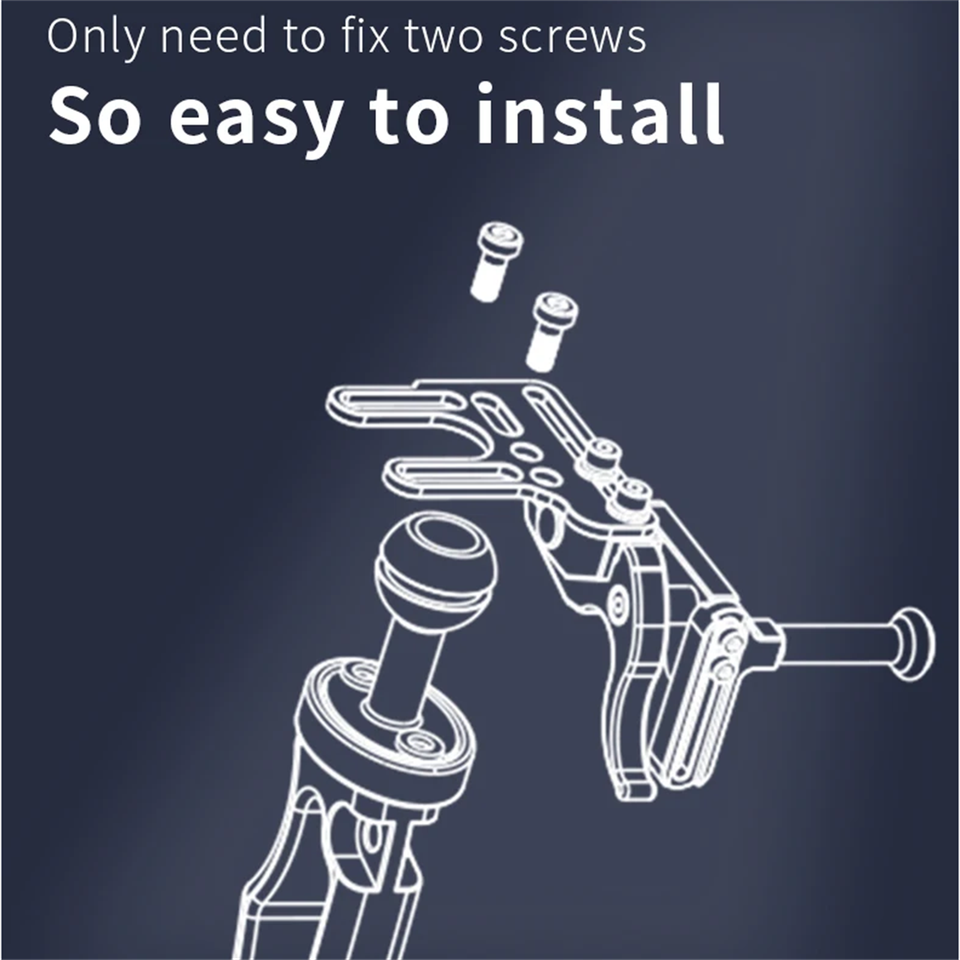 Adjustable Shutter Trigger Extension Rod For SLR Camera Diving Stand ...