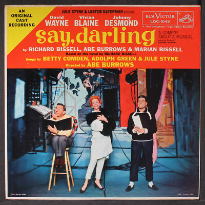 ORIGINAL CAST: say, darling RCA 12" LP 33 RPM | eBay