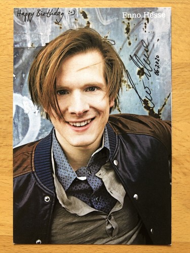 Enno Hesse AK Schauspieler Autogrammkarte original handsigniert | eBay