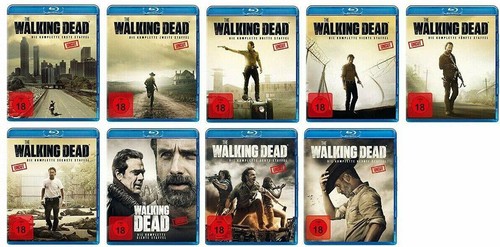 The Walking Dead Complete Season 1-9 UNCUT Blu-Ray Collection New | eBay