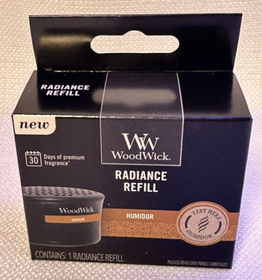 WoodWick HUMIDOR Scent Radiance Diffuser Refill New in Box | eBay