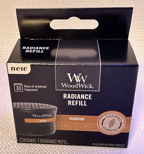 WoodWick HUMIDOR Scent Radiance Diffuser Refill New in Box | eBay