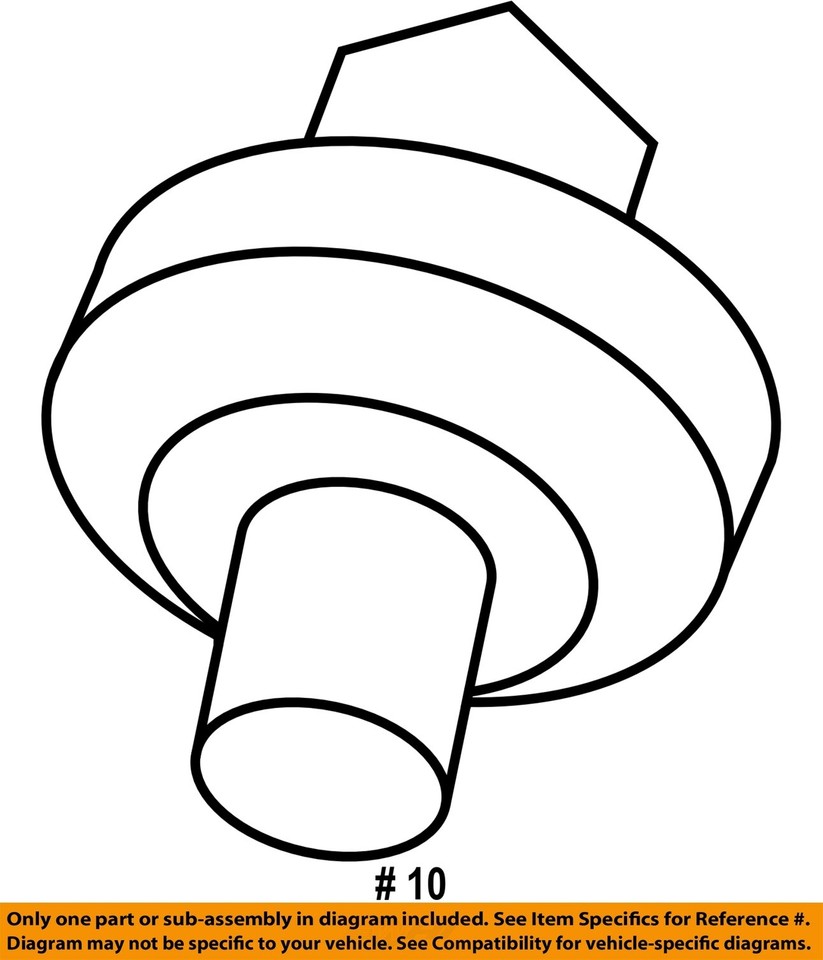 Buick GM OEM Liftgate Tailgate Hatch-Lift Support Strut Shock Stud ...