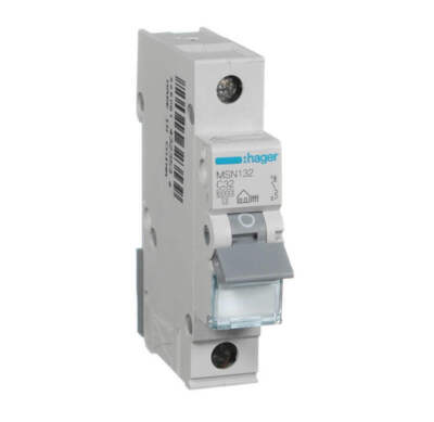 Hager Electrical HAGER MSN140 | 40Amp Single Pole 6kA C-Curve Circuit ...
